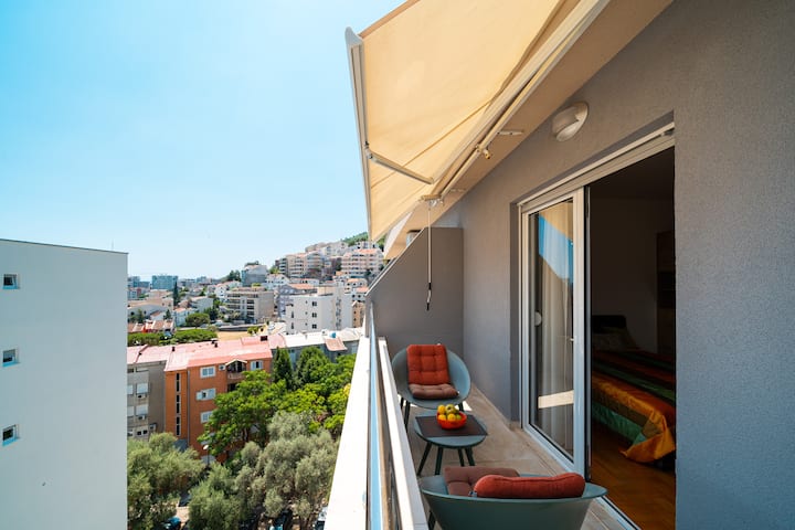 Elegant And Sunny Studio Near Sea - Budva