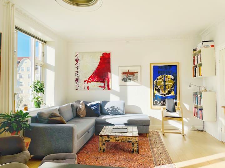 Bright Apt W/ Balcony  Near Metro & Waterfront - コペンハーゲン