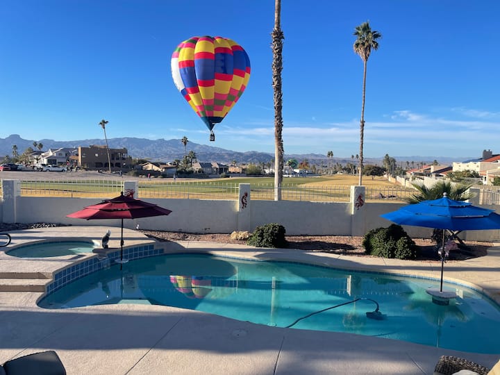 Pool, Golf Views, Misting System, Ice Maker, Fun! - レイクハバスシティ, AZ