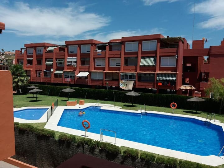 Appartement Getares En Résidence Avec Piscine - Algeciras
