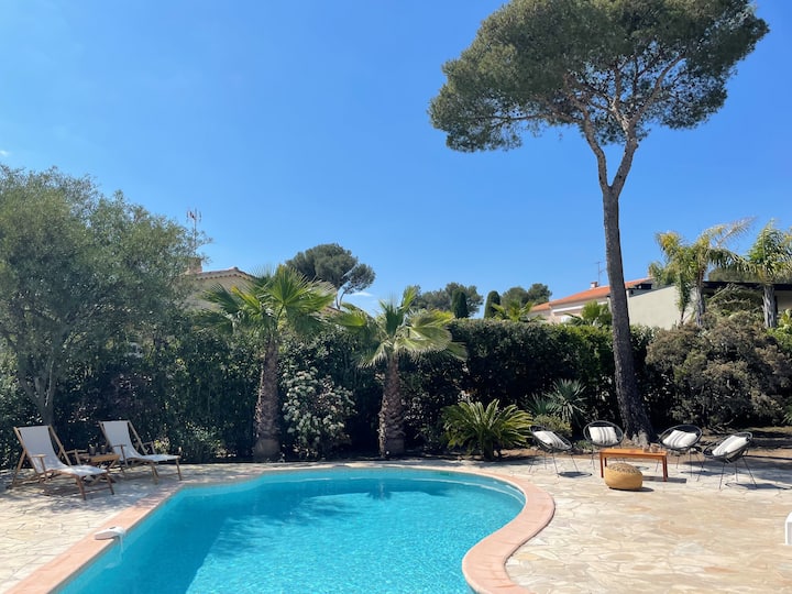 Magnifique Villa 190m² -Piscine-clim-4ch 8pers - Saint-Raphaël