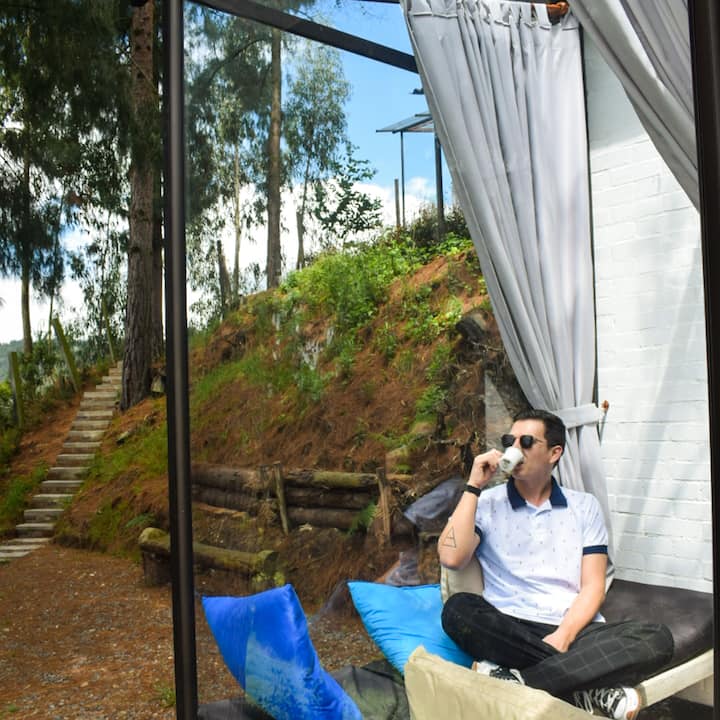 Cabaña Gaudi Deluxe↟☗☗↟boho Chic-cerca A Bogotá - Duitama