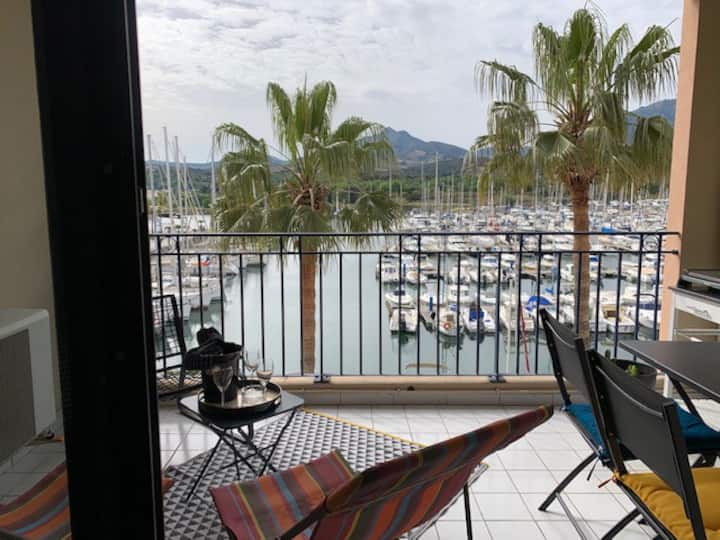 Appartement L'indus, Vue Port Mer Et Montagne - Argelès-sur-Mer