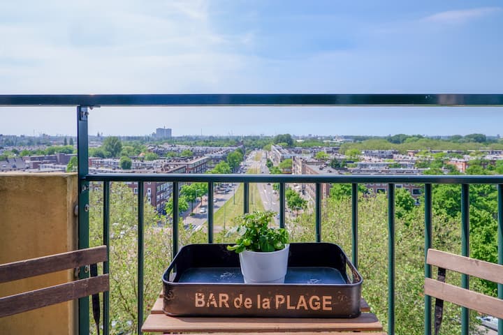 Skyline View Apartment In Blijdorp - Rotterdam