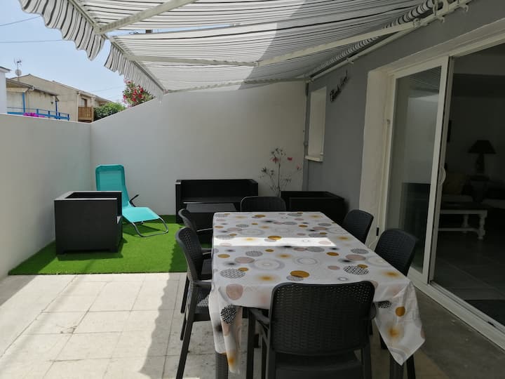 Chalet Tout Confort, Gruissan Plage Des Chalets - Gruissan