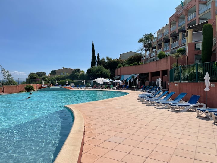 Appartement T2 Cosy Avec Vue Mer, Piscine - Saint-Raphaël