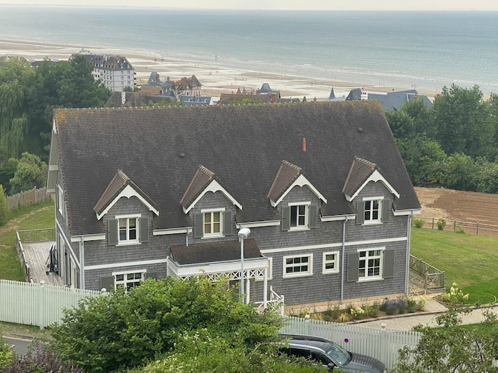 Villa Prestige Deauville Vue Mer, Piscine Et Padel - Houlgate