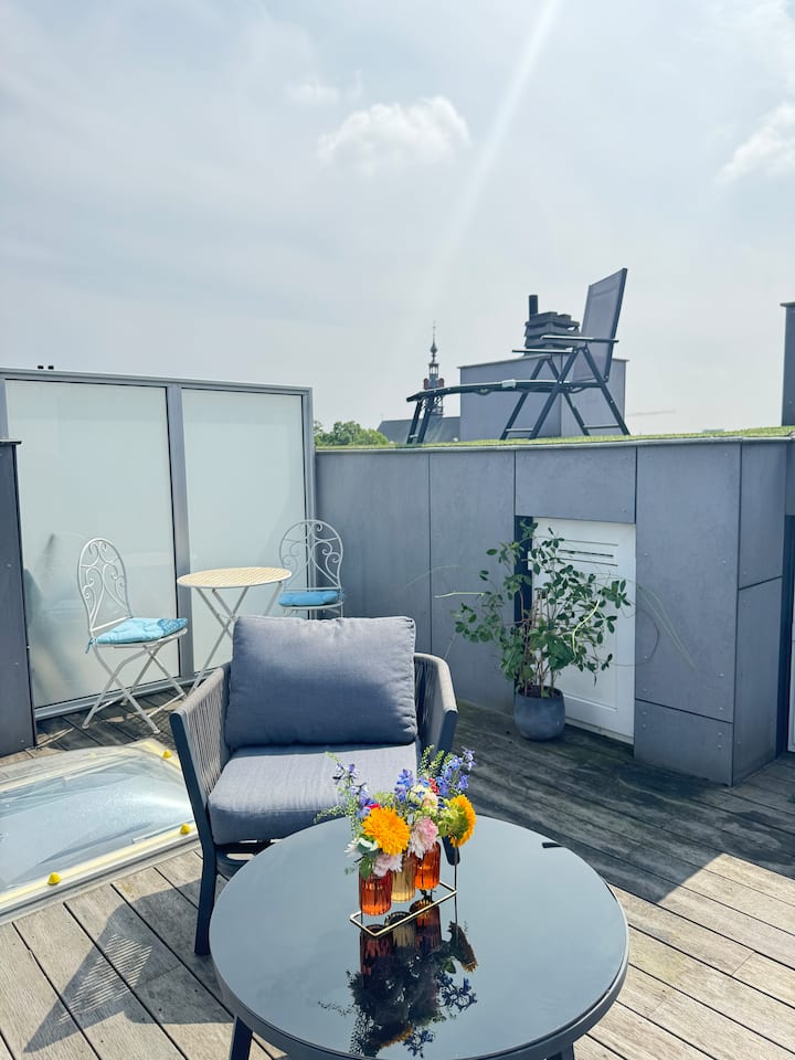 Sunny Rooftop Apartment – Center Of Ghent! - Gent