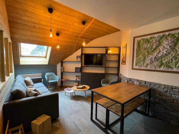 New Cosy Duplex-downtown Chamonix-parking - Chamonix
