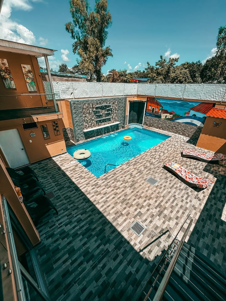 Casa Marylety - Amazing Home Minutes From A Lake - El Salvador