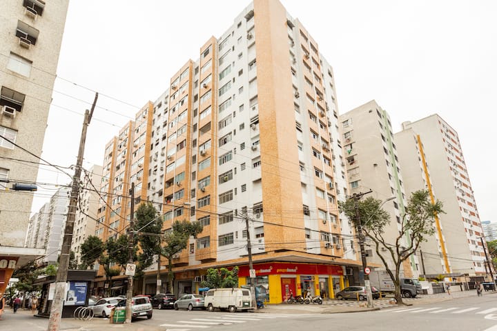 Lindo Apto. 1 Quarto - Ponta Da Praia - Santos - Santos