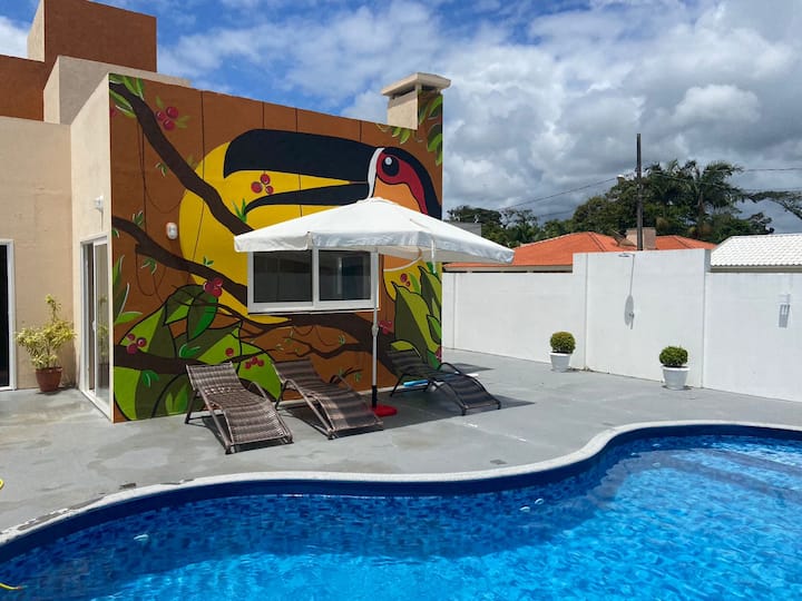 Com Café Da Manhã_chalé 3 Passaros_park Casal - Itapoá