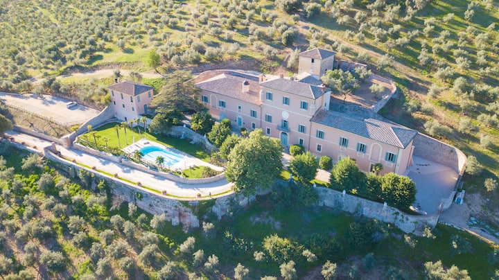 Spectacular 18th Century Mansion With Pool - Terni
