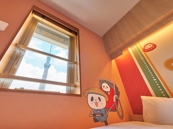 Rakuten Stay Tokyo Asakusa／okaimo Panda Twinroom A - Maihama