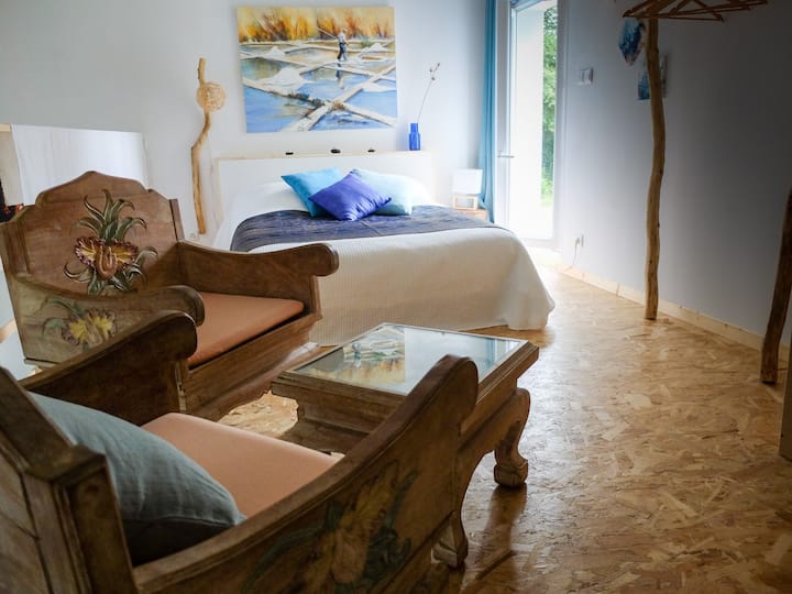 Logement En Pleine Nature Avec Jardin - Chartres-de-Bretagne