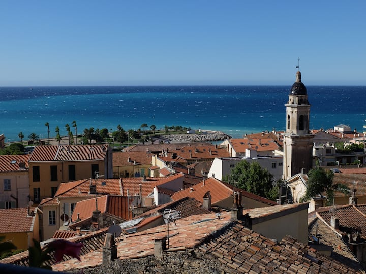 Stunning 3br Full Ocean View - Town Center Menton - Menton