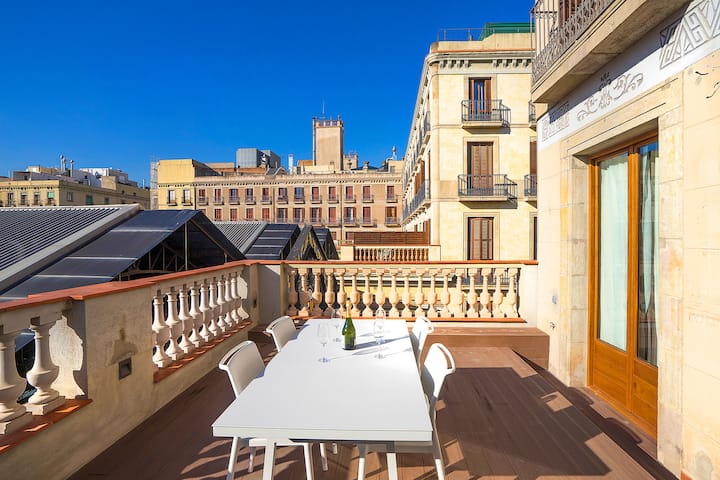 Roof Terrace By Ramblas! - Barcelona