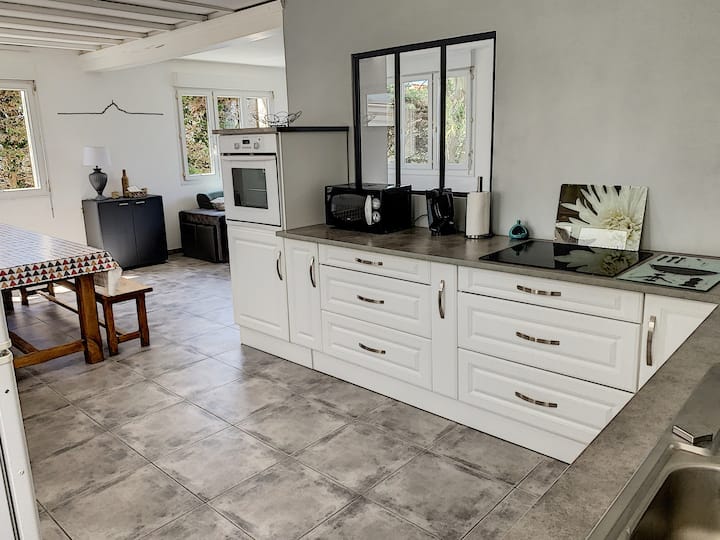 Villa Lumineuse à 300m De La Mer Avec Grand Jardin - Saint-Pair-sur-Mer