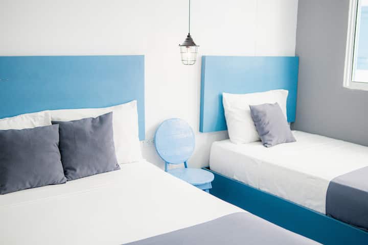 Habitacion Rodadero Santa Marta- Adaz Mediterraneo - Santa Marta