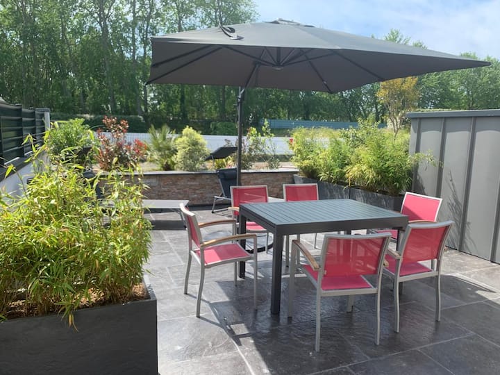 Le Grenat : Maison Neuve à 5 Min De La Mer - Agon-Coutainville