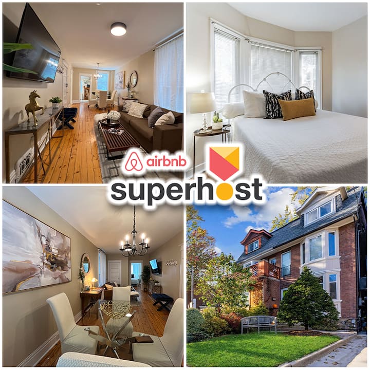 ❤ Of The Danforth✭netflix✭smarttv✭w/d✭full Kitchen - Toronto