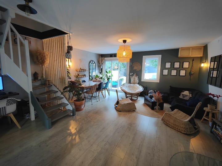 Charmante Maison Familiale Calme Et Chaleureuse - Tulon