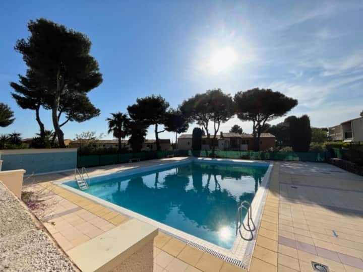 Superbe Appartement Avec Piscine /Tennis/pétanque - Agde