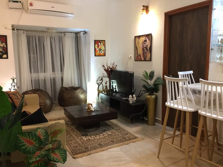 Shalom 1:luxe1bhkapt/common Pool /6minstouddobeach - Goa