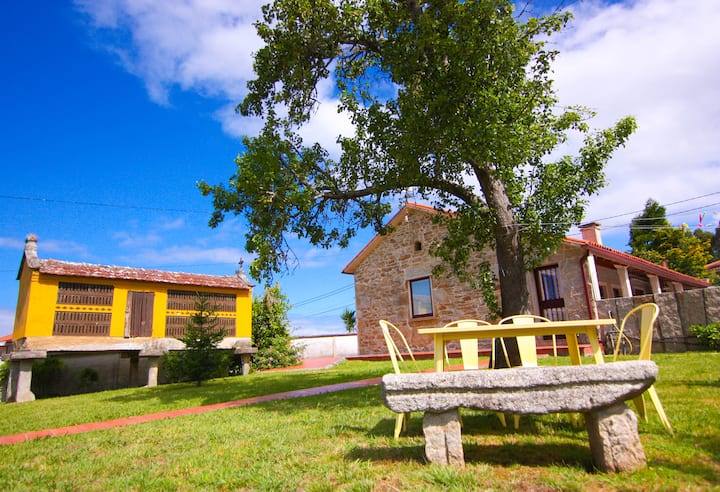 Casa Rural Con Barbacoa Cerca De La Playa - Portonovo