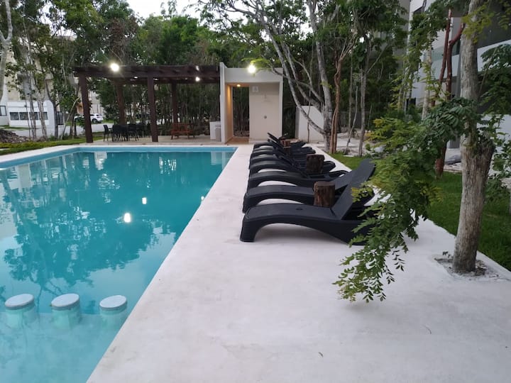 Selvanova Coto 8 Playa Del Carmen 3br/2bath,a/c,9p - Playa del Carmen