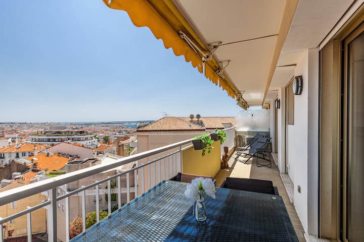 Dalaise Pleasant Apartment Vue Mer Cannes - Cannes
