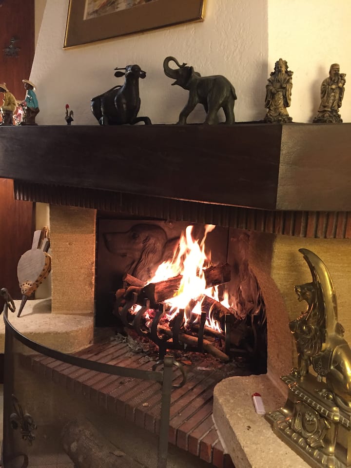 Chaumière Chaleureuse Avec Cheminée Et Jardin Clos - Anet