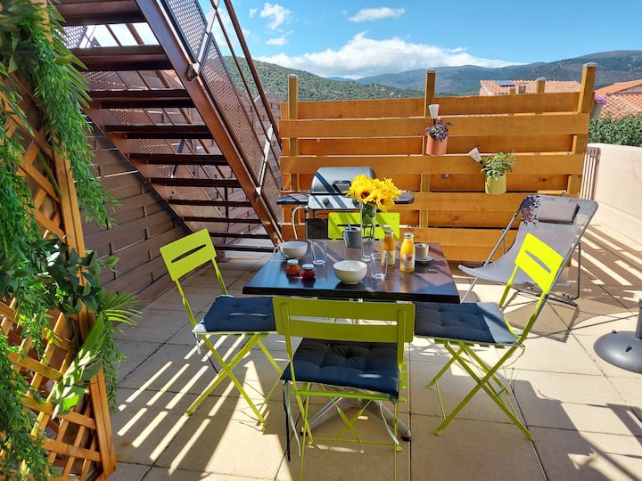 Gîtes Du Conflent Papillon Vert Avec Piscine - Prades, France