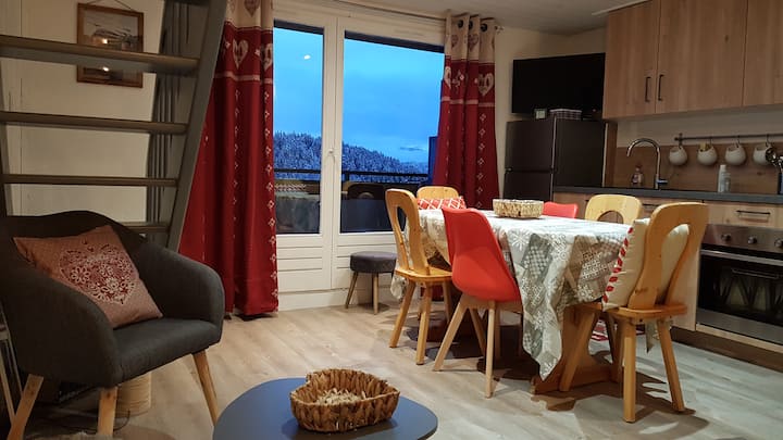 Le Vesine 2, Appartement 3 Chambres Tout Confort - Praz de Lys Sommand