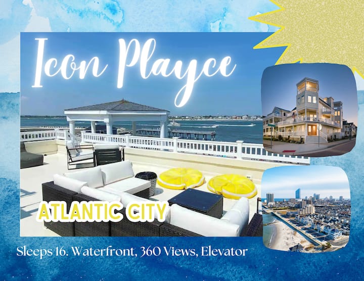 Icon Playce: Beachfront With 360 Rooftop - Atlantic City, NJ