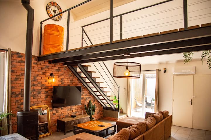 Loft - Garage, Clim & Terrasse Proche Centre - Avignon