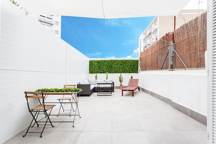 Super Terrace Premium  Center Valencia Whit  Lift - 