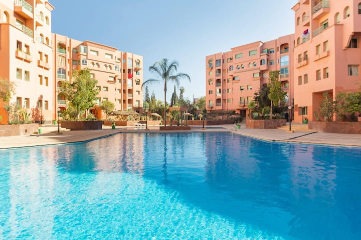 ☆Hivernage☆ Charming , Spacious & Bright With Pool - Marrakesh