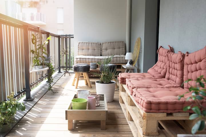 Beau T3 à Bayonne, Terrasse, Proche Centre Ville - Boucau
