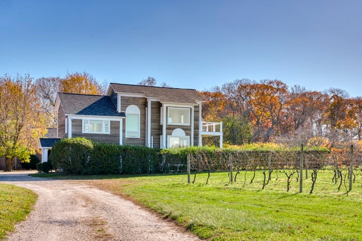 Updated Vineyard Farmhouse On 66 Acres - The Hamptons, NY