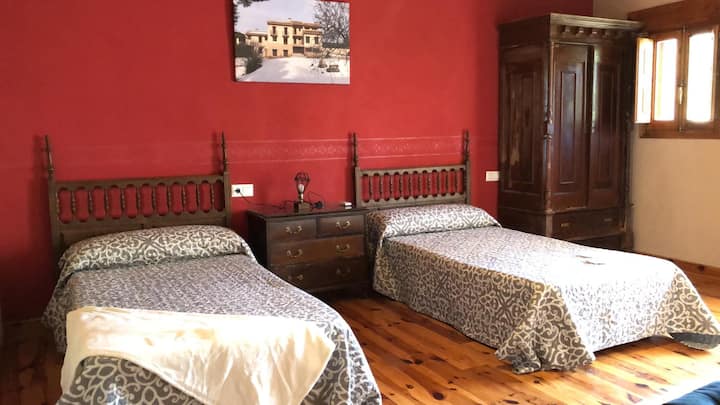 Mas De La Creu – Hab. Triple Jacques De Molay - La Fresneda