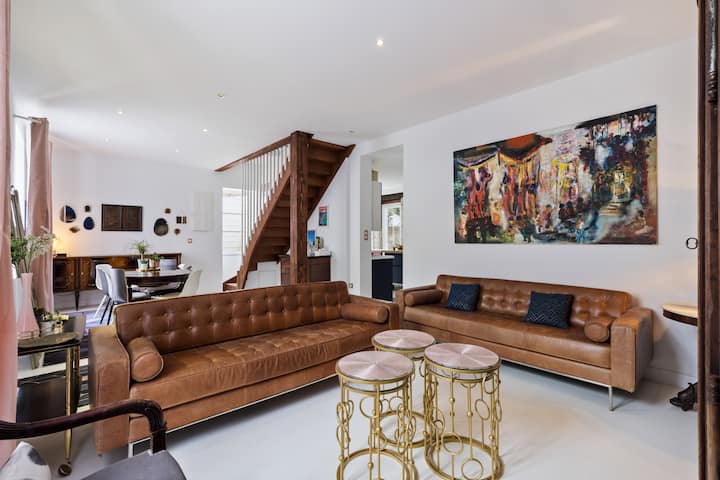 Biarritz, Maison, 15 Min à Pieds Plage,  3ch+2sdb - Bidart