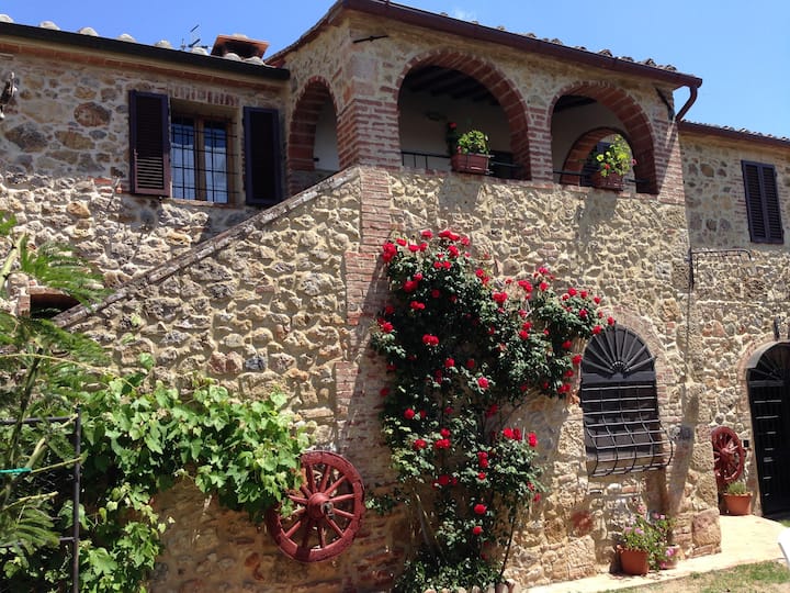 Relax Con Vista Nella Riserva Naturale Basso Merse - Toscane