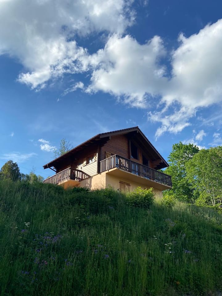 Chalet En Poutres Massive - Bresse Hautes Vosges - Ventron