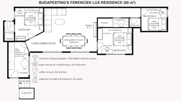 Spacious Designer Luxury Loft In The City Center - Budapest