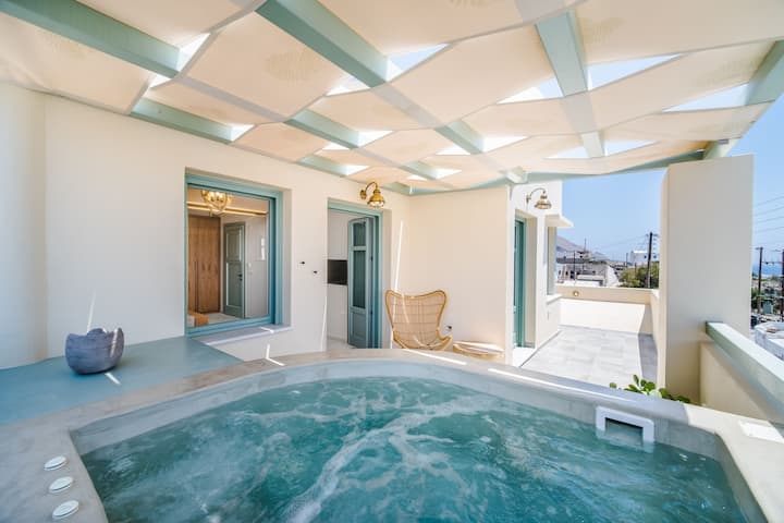 New Villa Katerina - Eros Villa & Prive Jacuzzi - Santorini