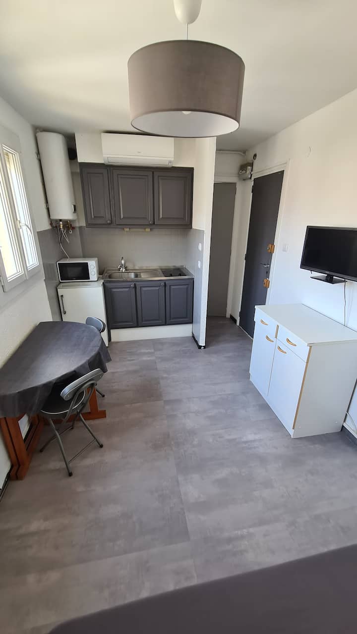 Studio Placé à 50m De La Plage Et Du Centre. - Canet-en-Roussillon