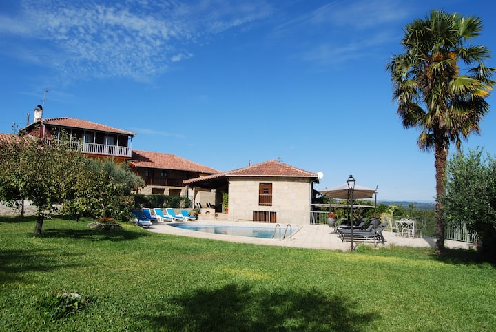 Casa Da Eira Paradela- Jardim, Piscina, Barbecue - Valpaços