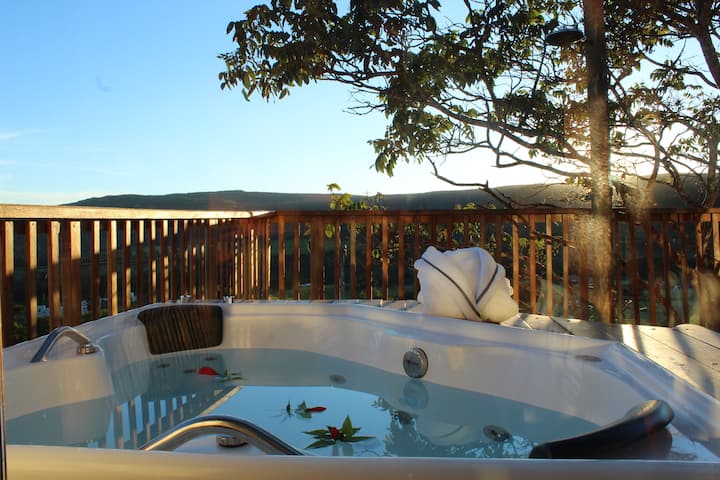 Chalé Pouso Alto - Hidro Privativa, Linda Vista! - Brazil