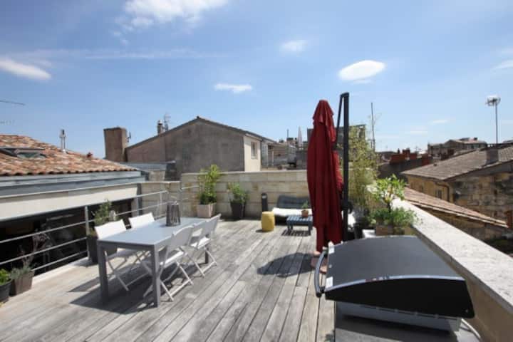Superbe Appartement De 120 M2 Avec Grande Terrasse - Bordeaux